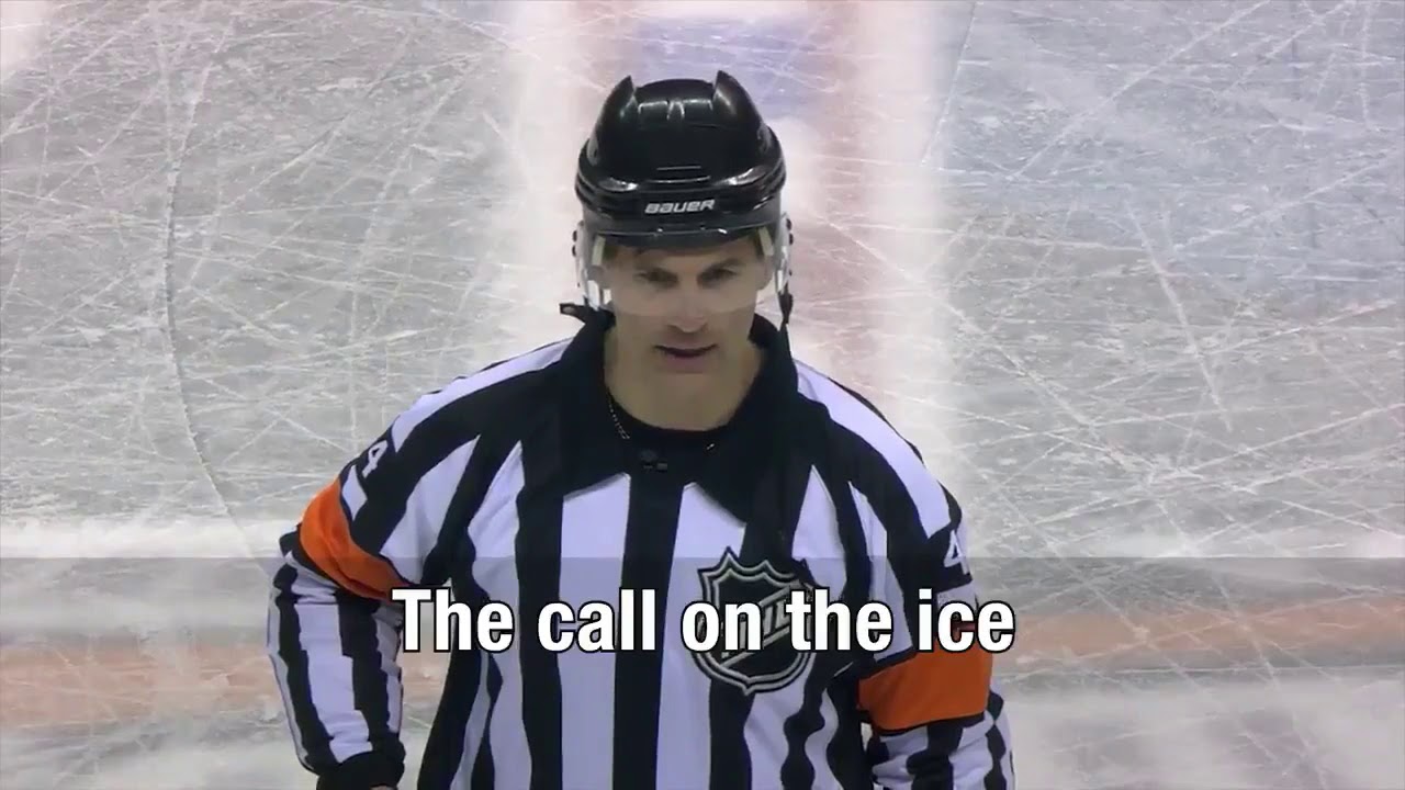 Eishockey-Schiedsrichter mit Style | Hans-Wurst.net