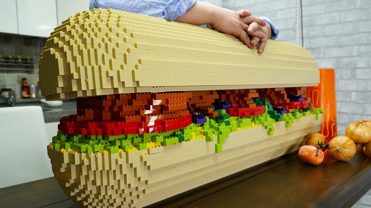 Ein Lego-Sandwich | Hans-Wurst.net